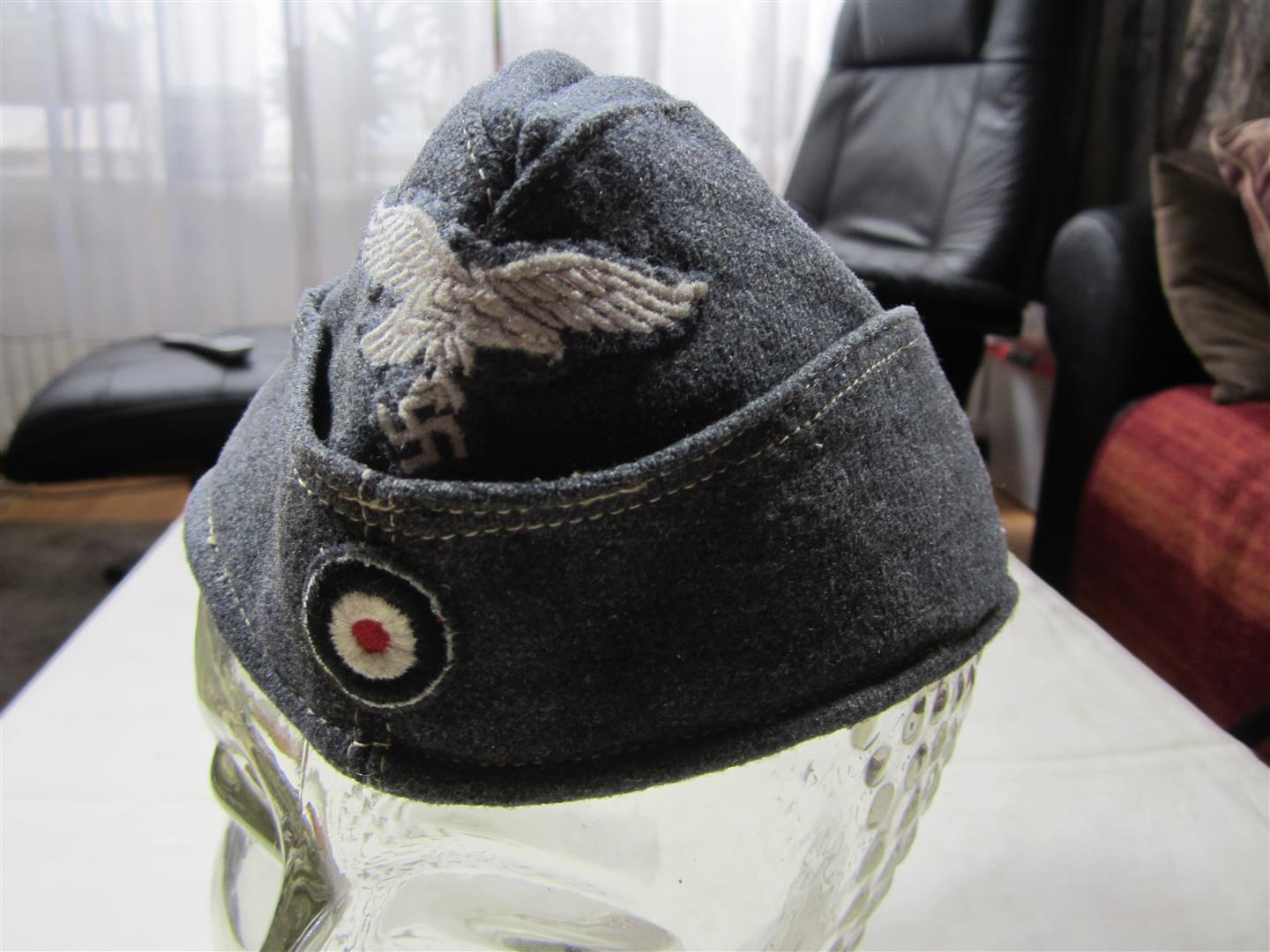 Captain Jacks Militaria - WW2 German Luftwaffe Side Cap