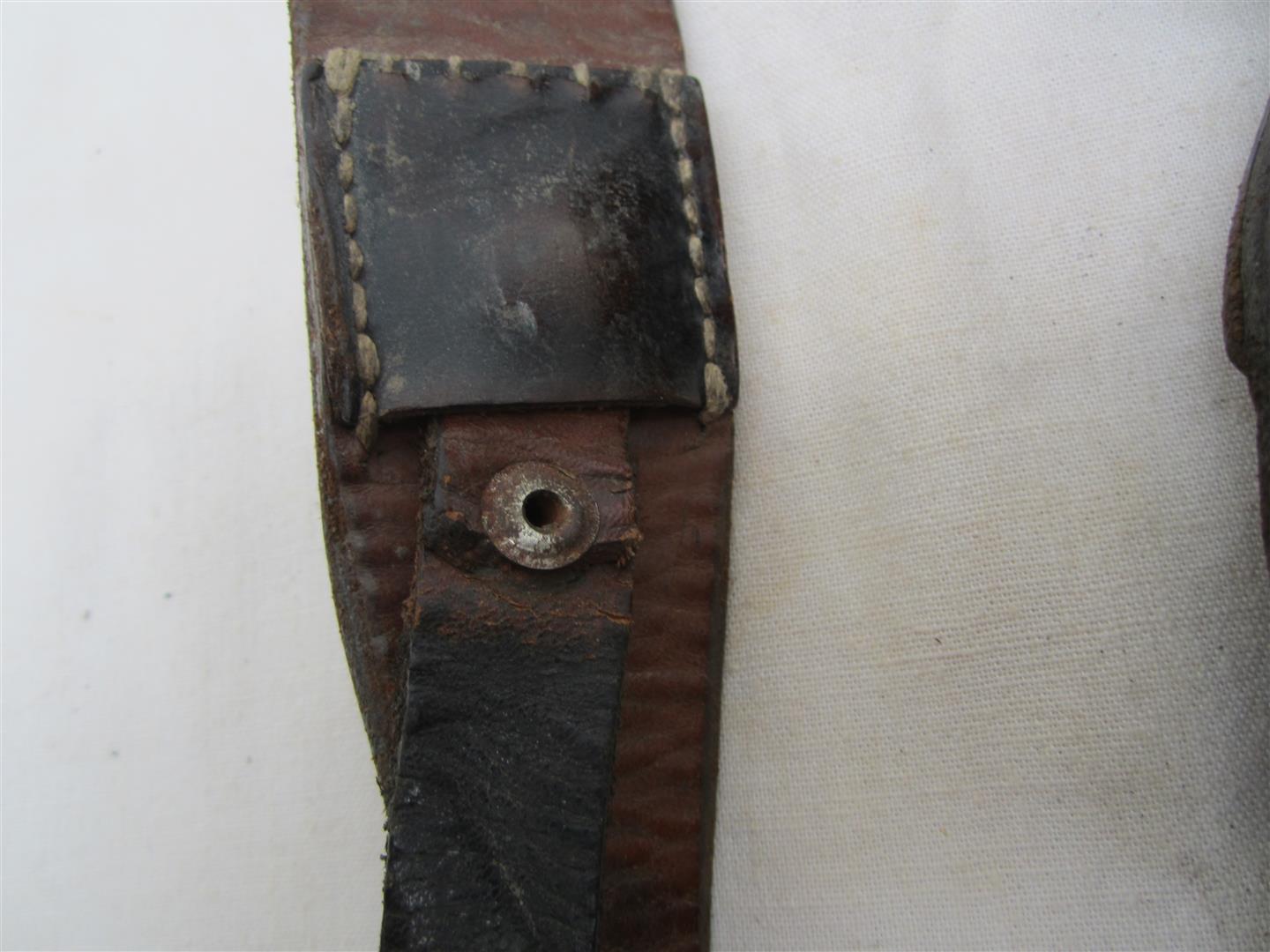 Captain Jacks Militaria - WW2 German WH 'Y' Straps