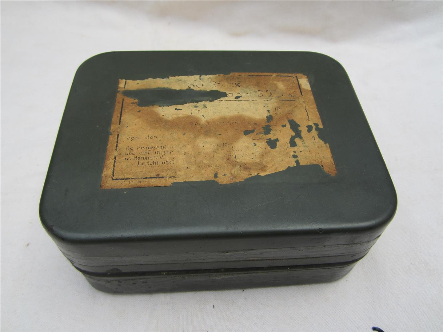 Captain Jacks Militaria - WW2 WH Practice Grenade Fuse Box
