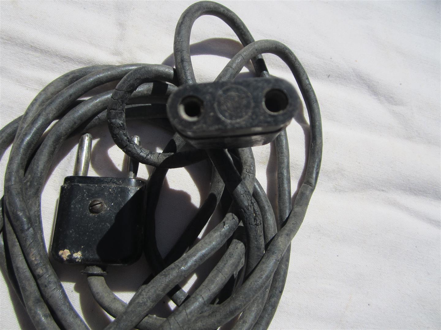 Captain Jacks Militaria - WW1 German Morse Code Telegraph Key & Cables