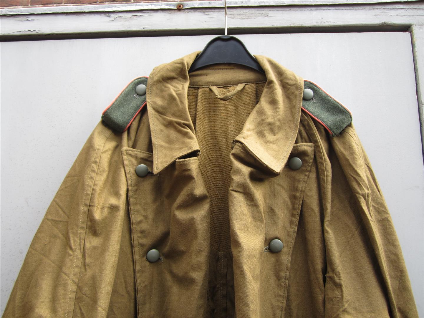 Captain Jacks Militaria - WW2 DAK Panzer Motorcyclist's Coat