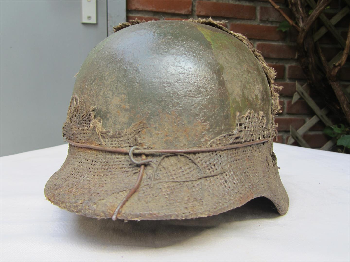 Captain Jacks Militaria - WW2 German M35 WH Camo Helmet