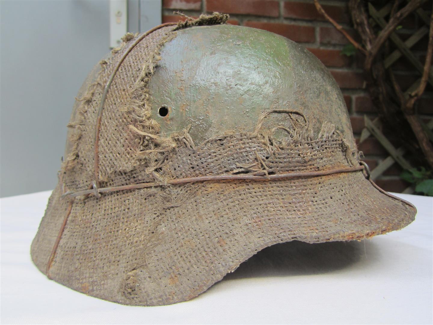 Captain Jacks Militaria - WW2 German M35 WH Camo Helmet