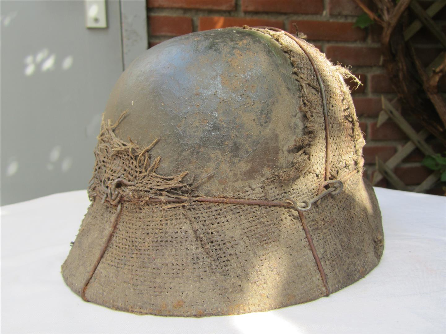 Captain Jacks Militaria - WW2 German M35 WH Camo Helmet