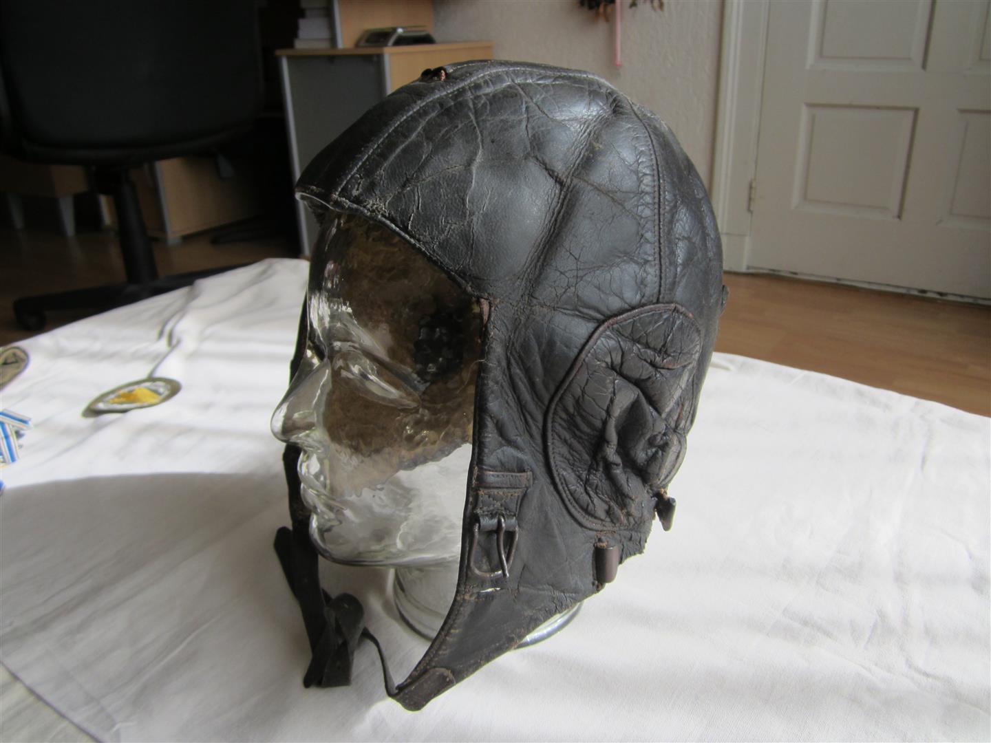 Captain Jacks Militaria - WW2 German WL Flying Helmet