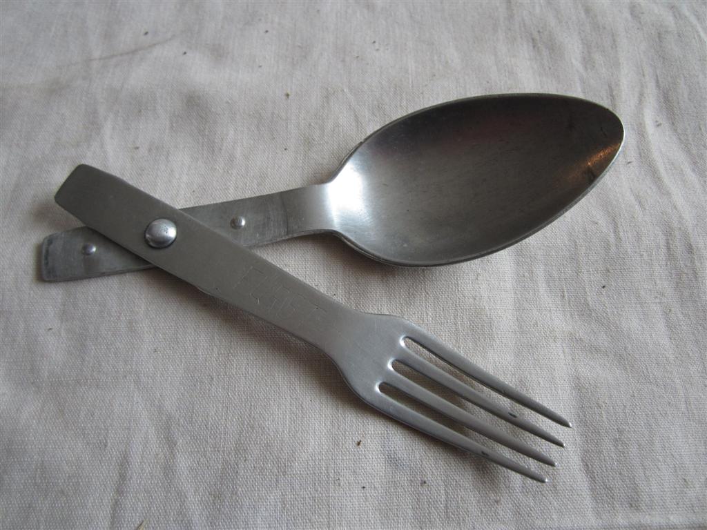 Captain Jacks Militaria - WW2 German Spoon & Fork Set