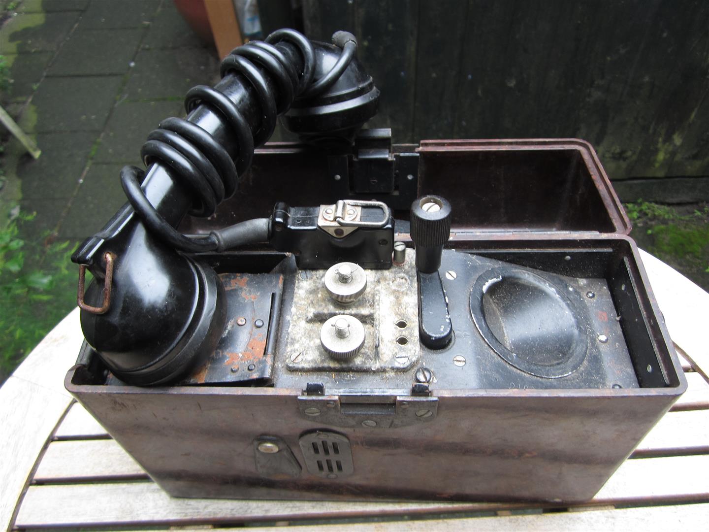 Captain Jacks Militaria - WW2 German Field Telephone