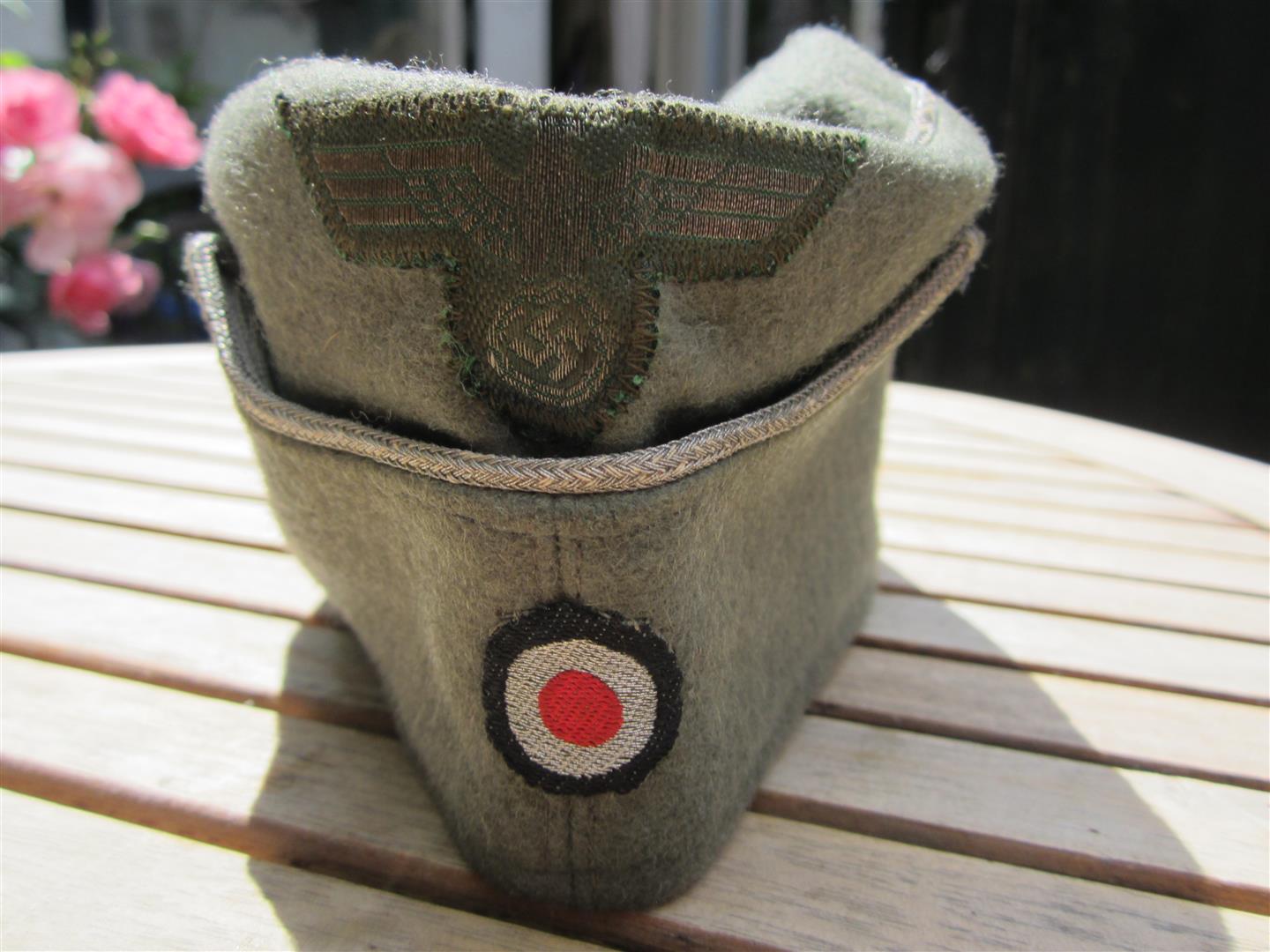 Captain Jacks Militaria - WW2 German WH Officer's Side Cap