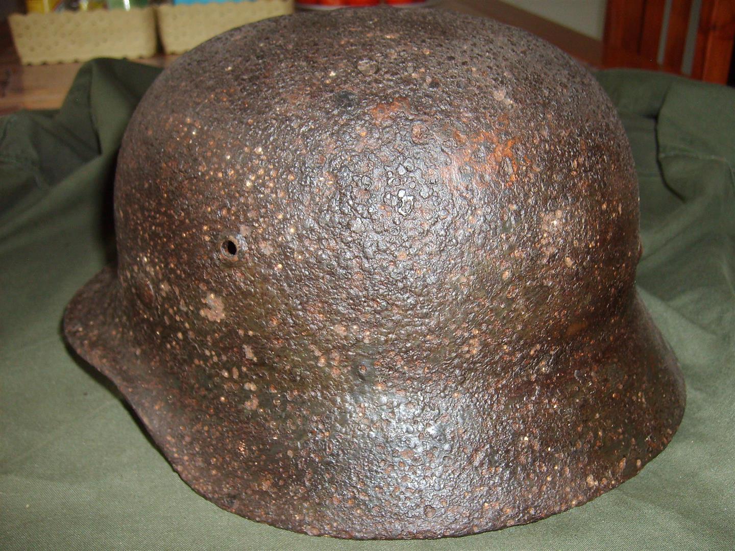 Captain Jacks Militaria - WW2 M35 SS Helmet 4th SS Polizei Division ...
